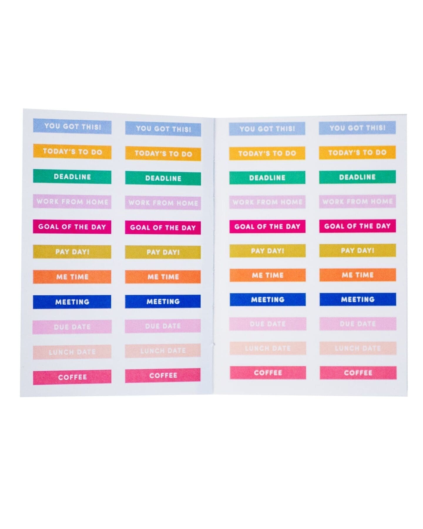 Sticker Pack - Progress Your Way | The Full Planner 2026