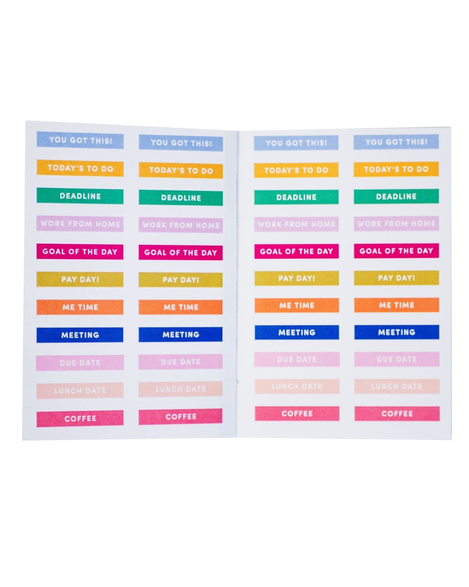 Sticker Pack - Progress Your Way | The Full Planner 2026