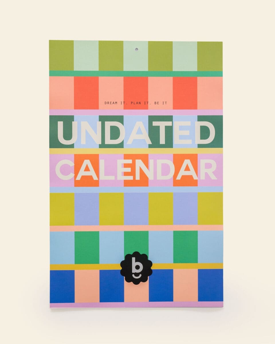 Undated Calendar - Timeless Dates | The Full Planner 2026